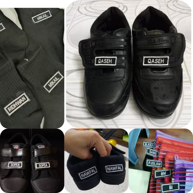 Mini tag nama / name tag (RM3.00 per 1set(2pcs)) | Shopee Malaysia