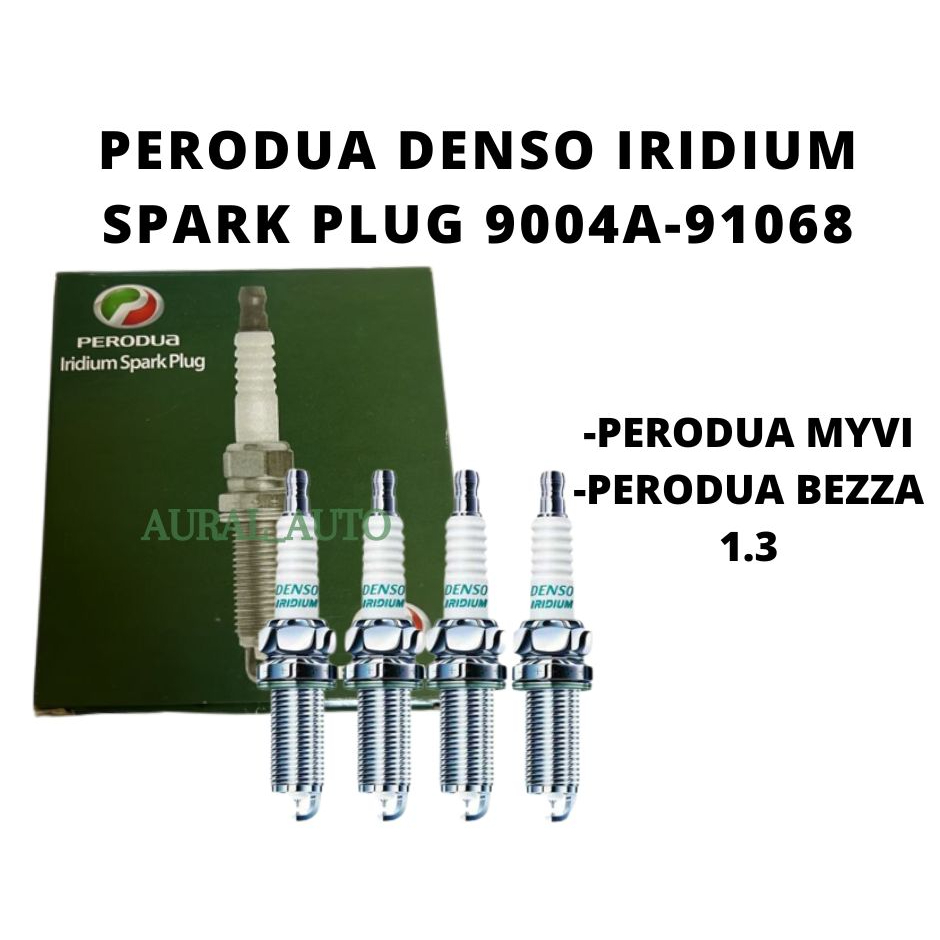Perodua Iridium Spark Plug 9004A-91068 Perodua Bezza 1.3 Perodua Myvi 1 ...