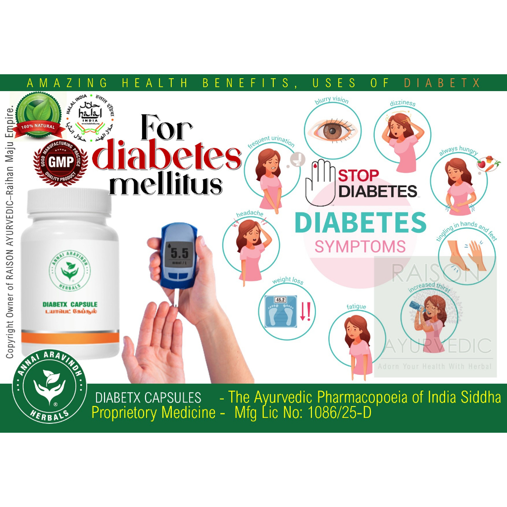 DIABETX CAPSULES 30 Capsules - The Ayurvedic Pharmacopoeia of India ...