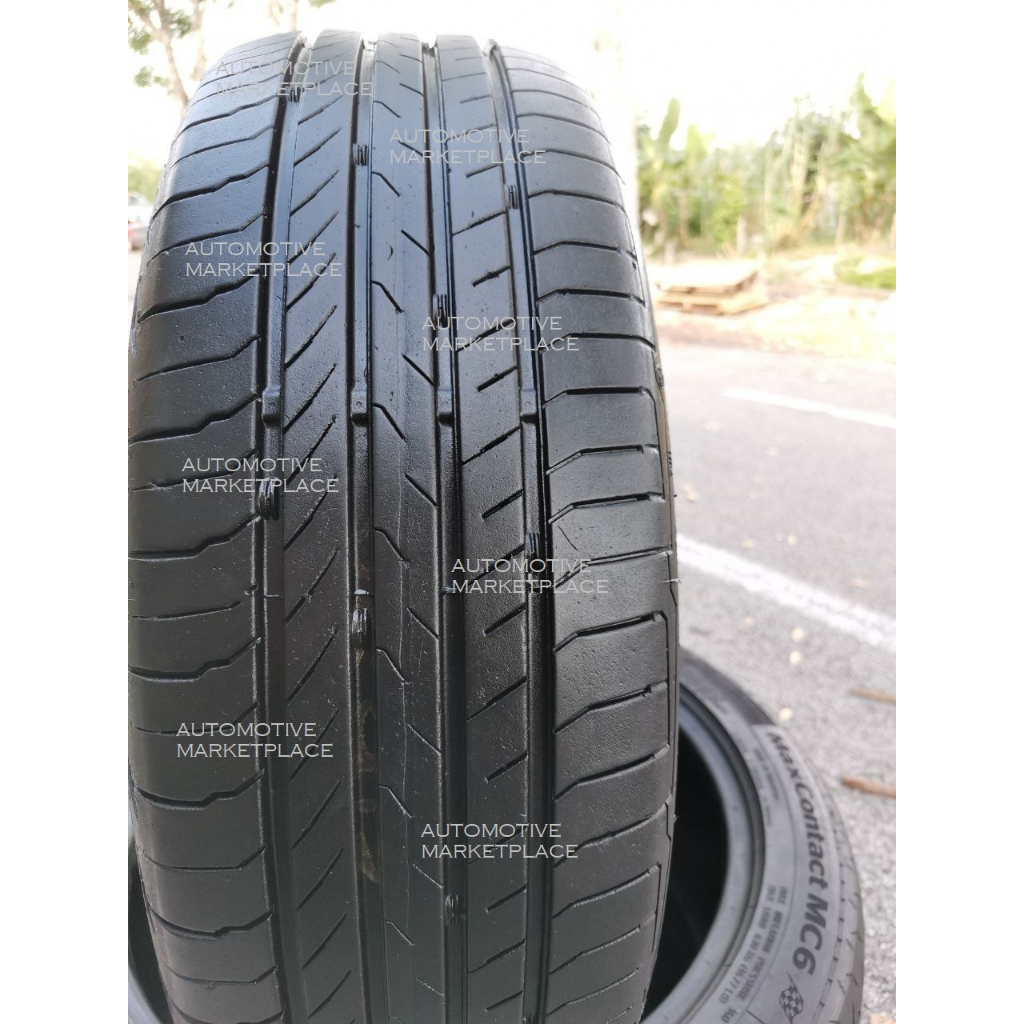 185/60/15 185/60R15 CONTINENTAL COMFORTCONTACT CC5 USED TYRE TAYAR ...