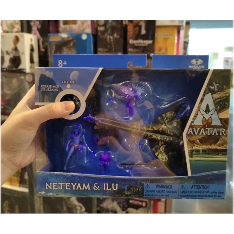 MCFARLANE TOYS AVATAR WORLD OF PANDORA NETEYAM & ILU | Shopee Malaysia