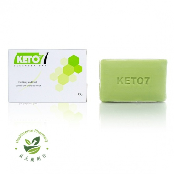 KETO 7 SOAP ANTI FUNGAL ANTI KULAT CLEANSING BAR | Shopee Malaysia