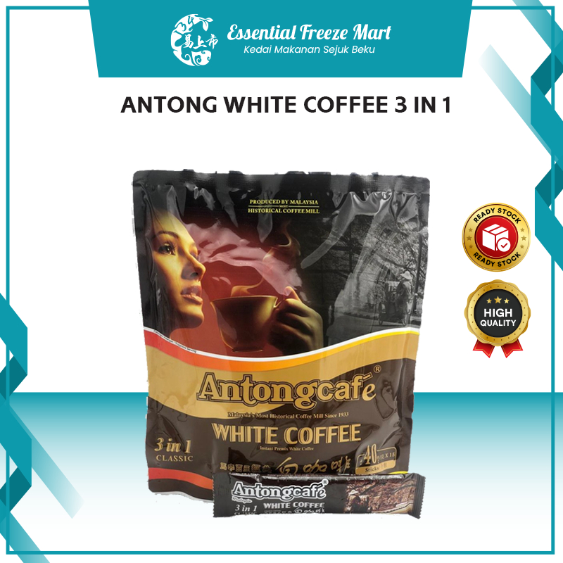 Antong White Coffee 3 in 1 Instant Coffee 3 in 1 Coffee White Coffee ...