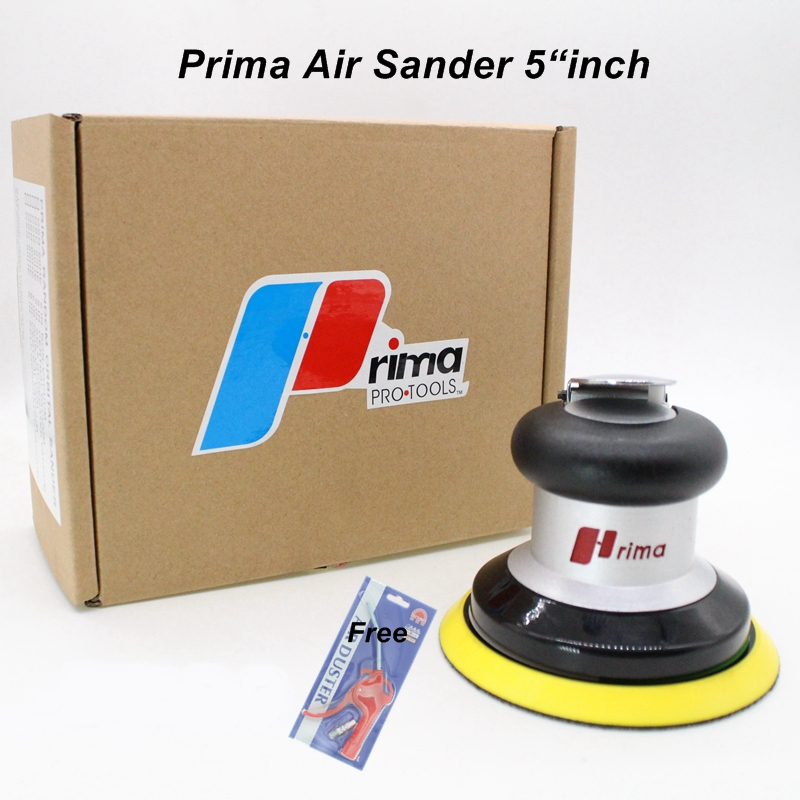 Prima 5" 125mm Sander Pneumatic Orbital Sander 5"Inch Circle Round ...