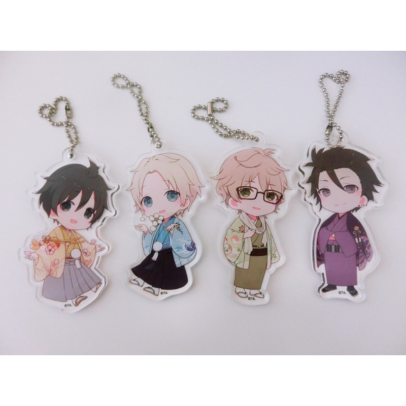 [🌸Unsealed] Tsukiuta Haru/Hajime/Aoi/Yoru Keychain | Shopee Malaysia