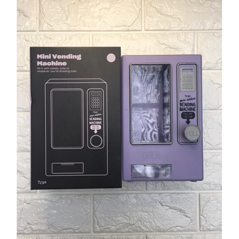 TYPO Original Lilac Mini Vending Machine | Shopee Malaysia