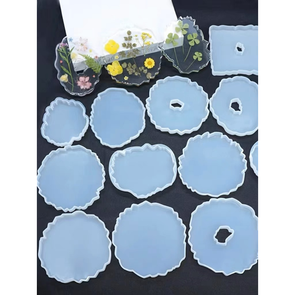 Acuan Silikon Epoksi - Silicone Stone Marble Plate Crystal Mold ...