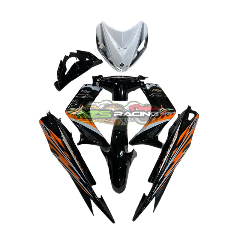 COVERSET HLY LC V1 SPARK RR HITAM OREN | Shopee Malaysia