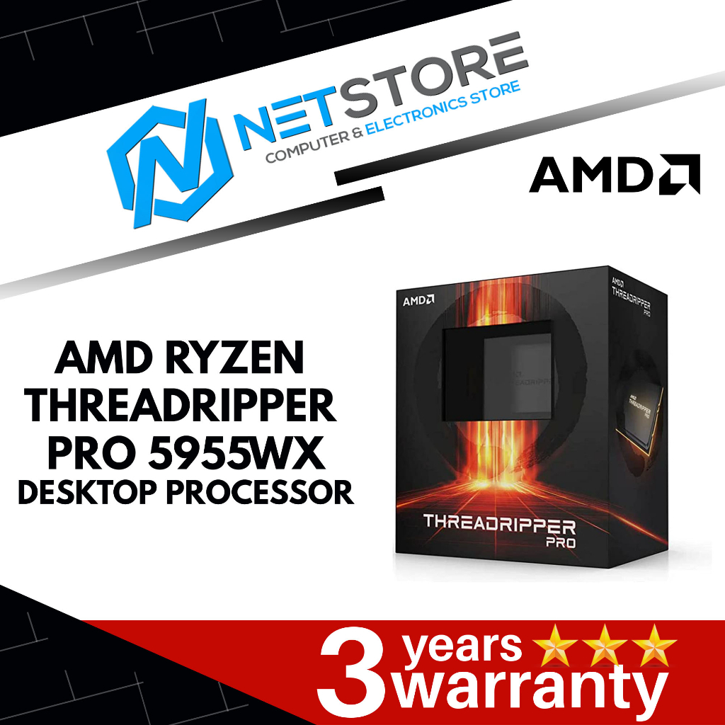 AMD RYZEN THREADRIPPER PRO 5955WX DESKTOP PROCESSOR | Shopee Malaysia