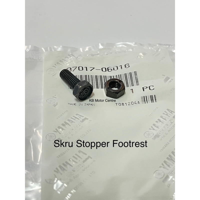 RXZ SKRU STOPPER FOOTREST YAMAHA RXZ ORIGINAL JAPAN | Shopee Malaysia