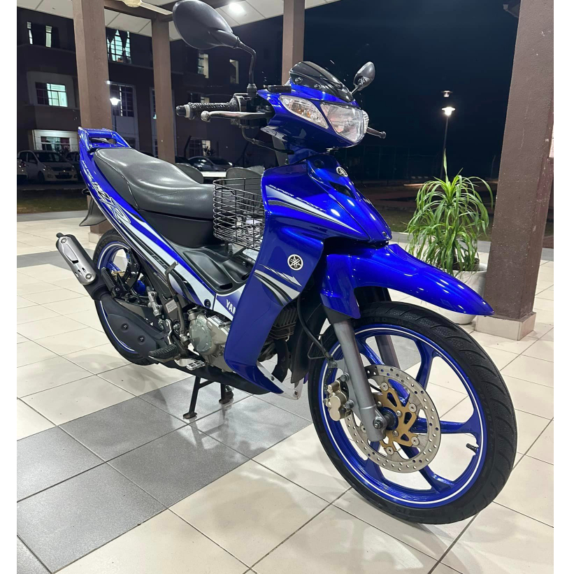 COVERSET BODYSET YAMAHA 125z / 125zr BIRU GP – ORIGINAL HLY HONG LEONG ...