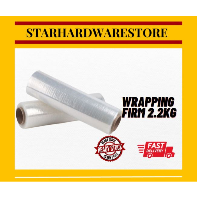 Max Stretch Stretch Film/Wrapping Firm/Plastic Pallet Wrap - Clear ...