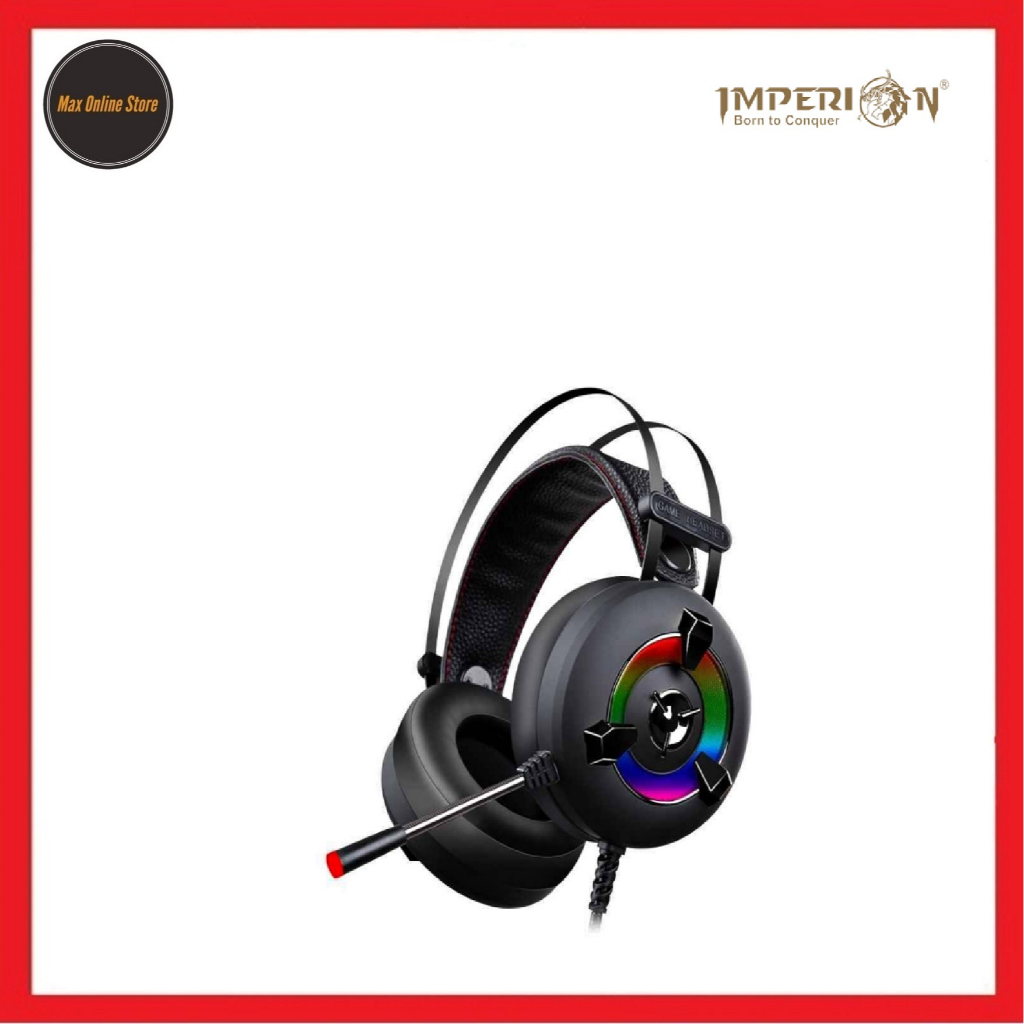 Imperion HS-G46 Steel Professional Gaming Headset ( RGB LED, Volume ...