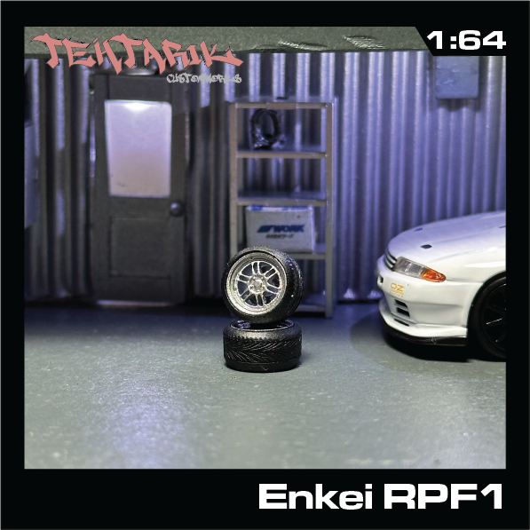Enkei RPF1 Resin Rims 1:64 Scale 9mm 10mm | Shopee Malaysia