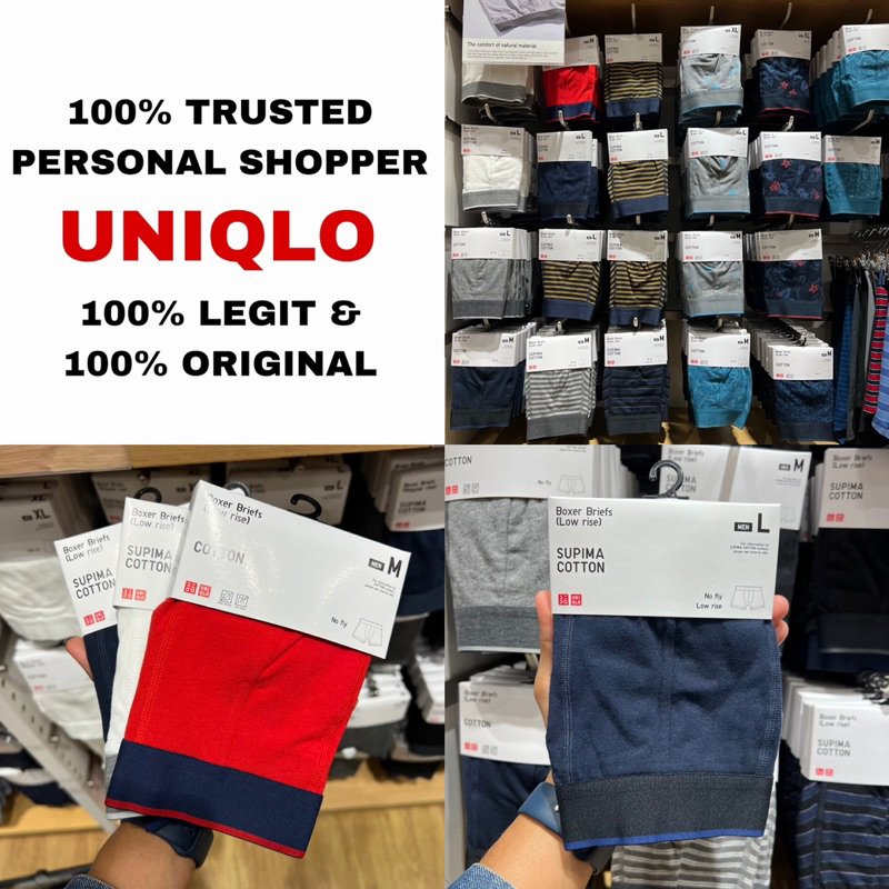 💯 Original Uniqlo Cotton Brief (Low Rise) | Shopee Malaysia