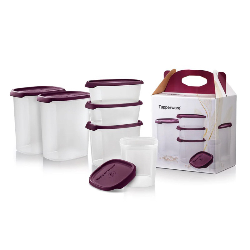Tupperware One Touch Fresh Set | Shopee Malaysia