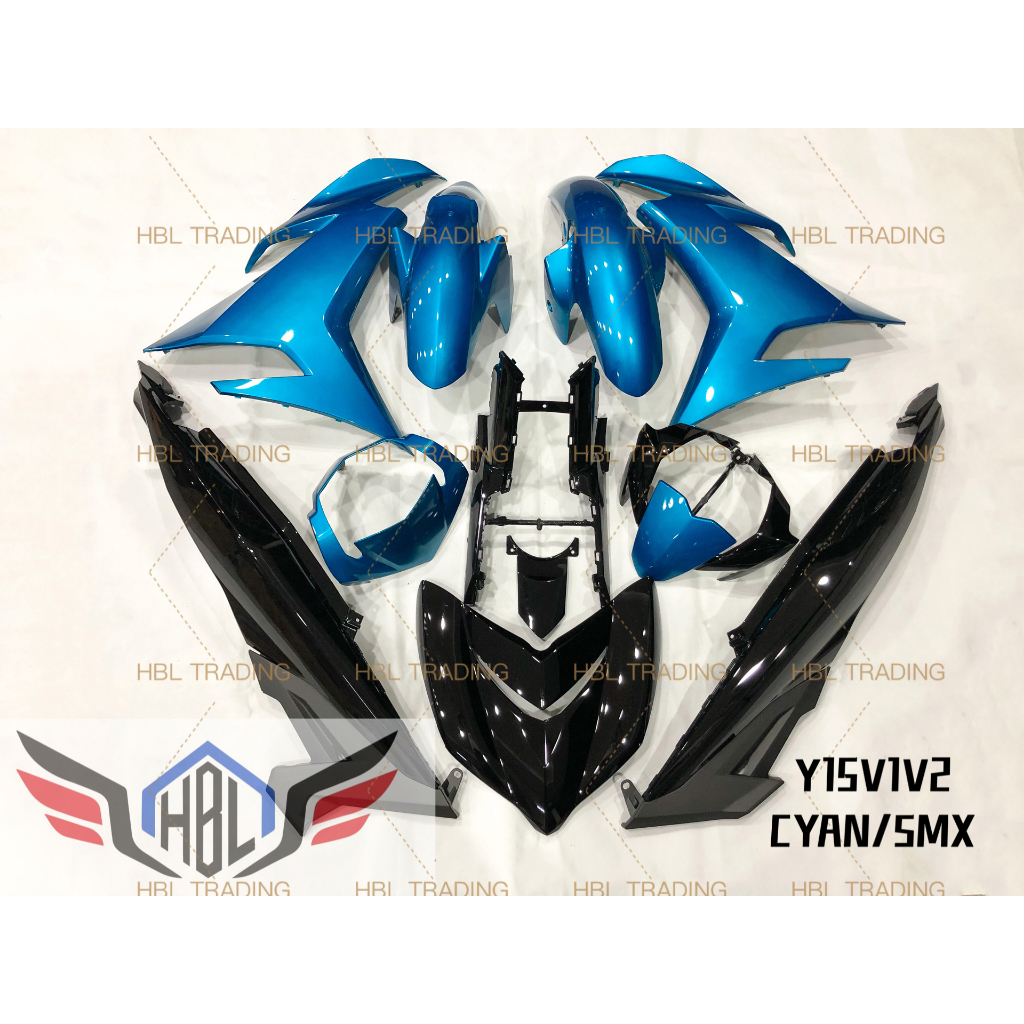 YAMAHA Y15ZR V1 V2 Full Body Cover Set Color Parts Part Bodyset Y suku ...