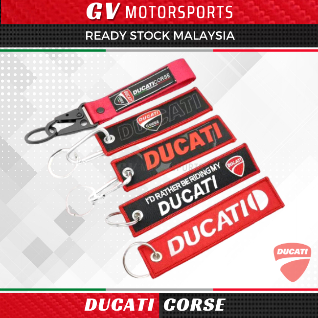 READY STOCK Lanyard Key Chain Ducati Corse Motogp Moto GP Ducati ...