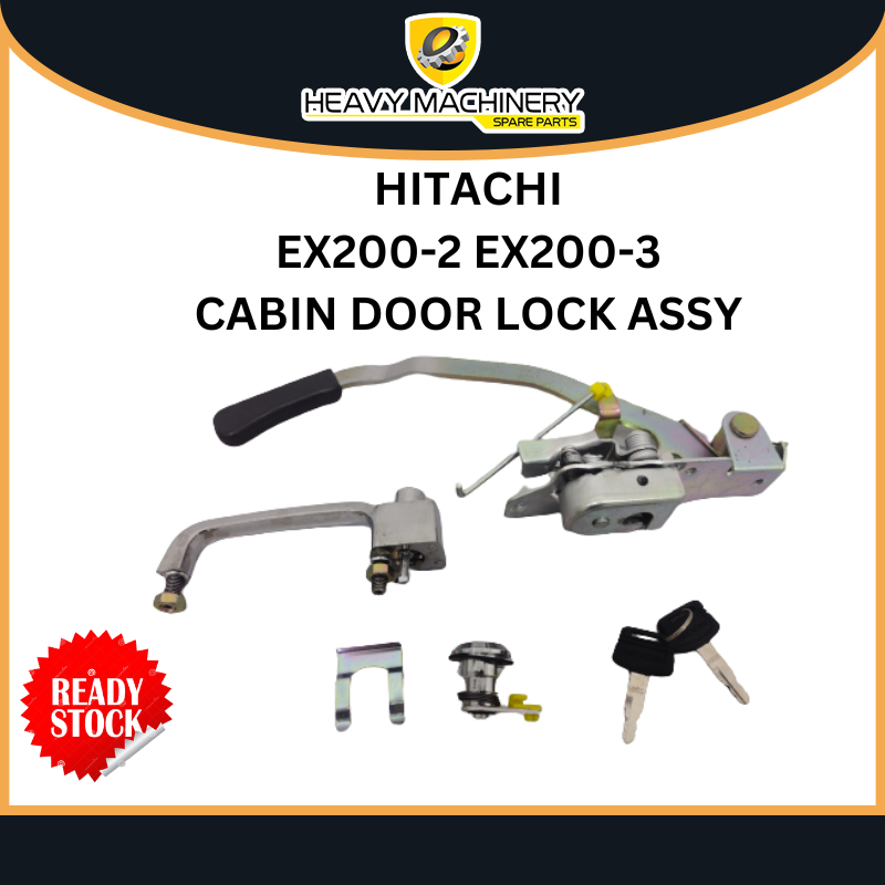HITACHI EX200-2 EX200-3 CABIN DOOR LOCK ASSY | Shopee Malaysia