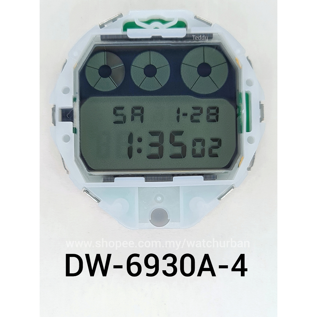 CASIO G-SHOCK MODULE DW6900 DW6600 ENGINE 3230 100% ORIGINAL DW-6900 ...