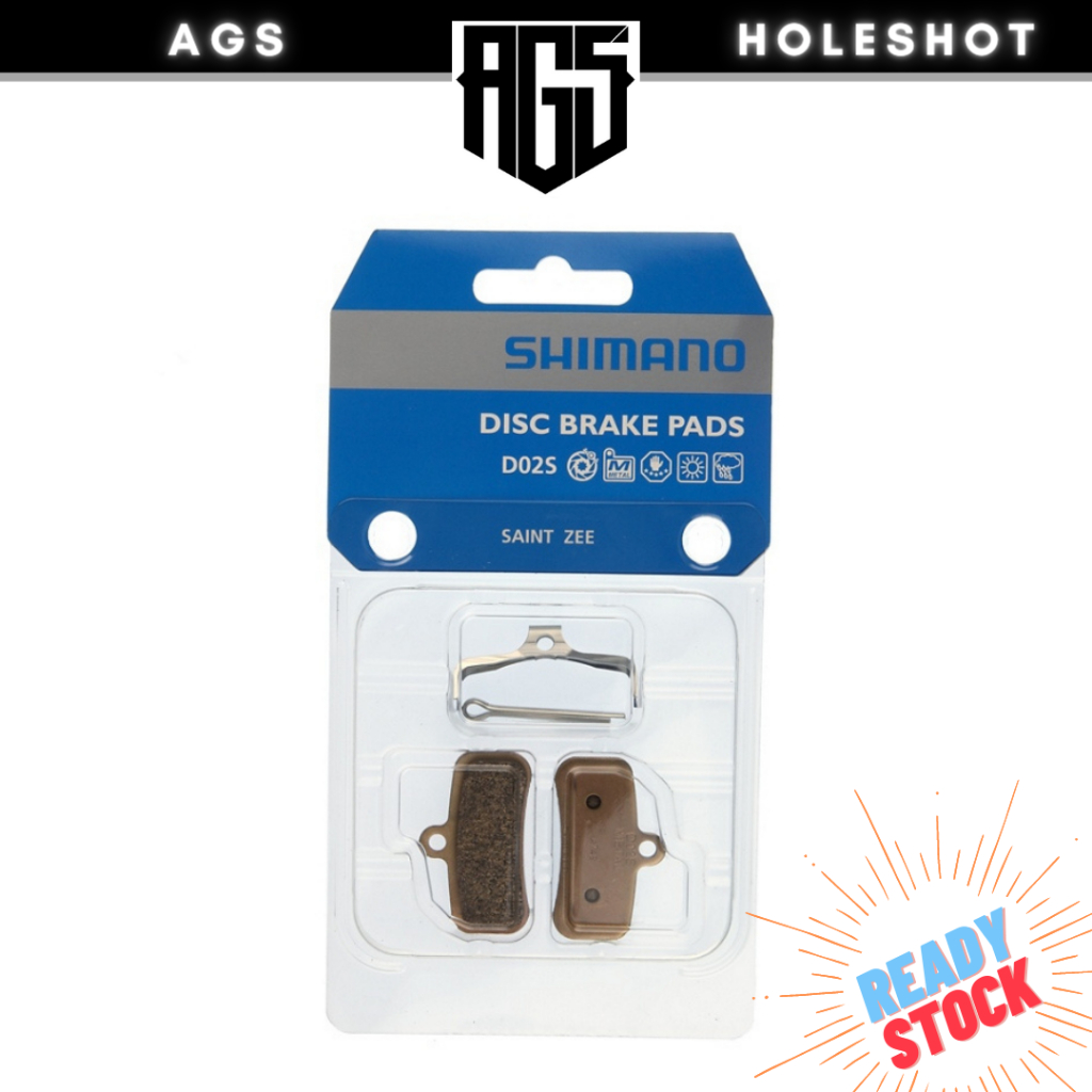 SHIMANO PAD RESIN BR-M810 METAL D02S & SPRING | Shopee Malaysia