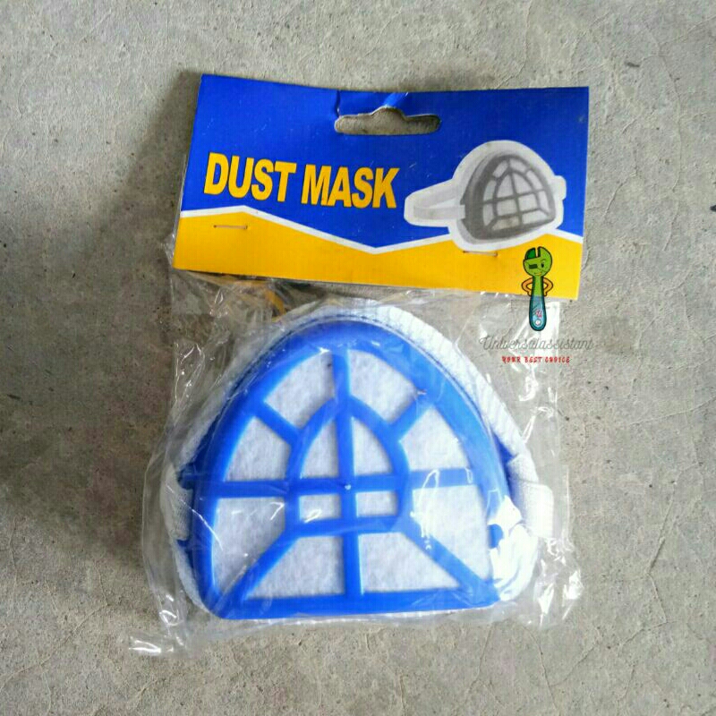 Mask Racun Debu | Blue Cover Dust Face Mask Protection | Cat Topeng ...