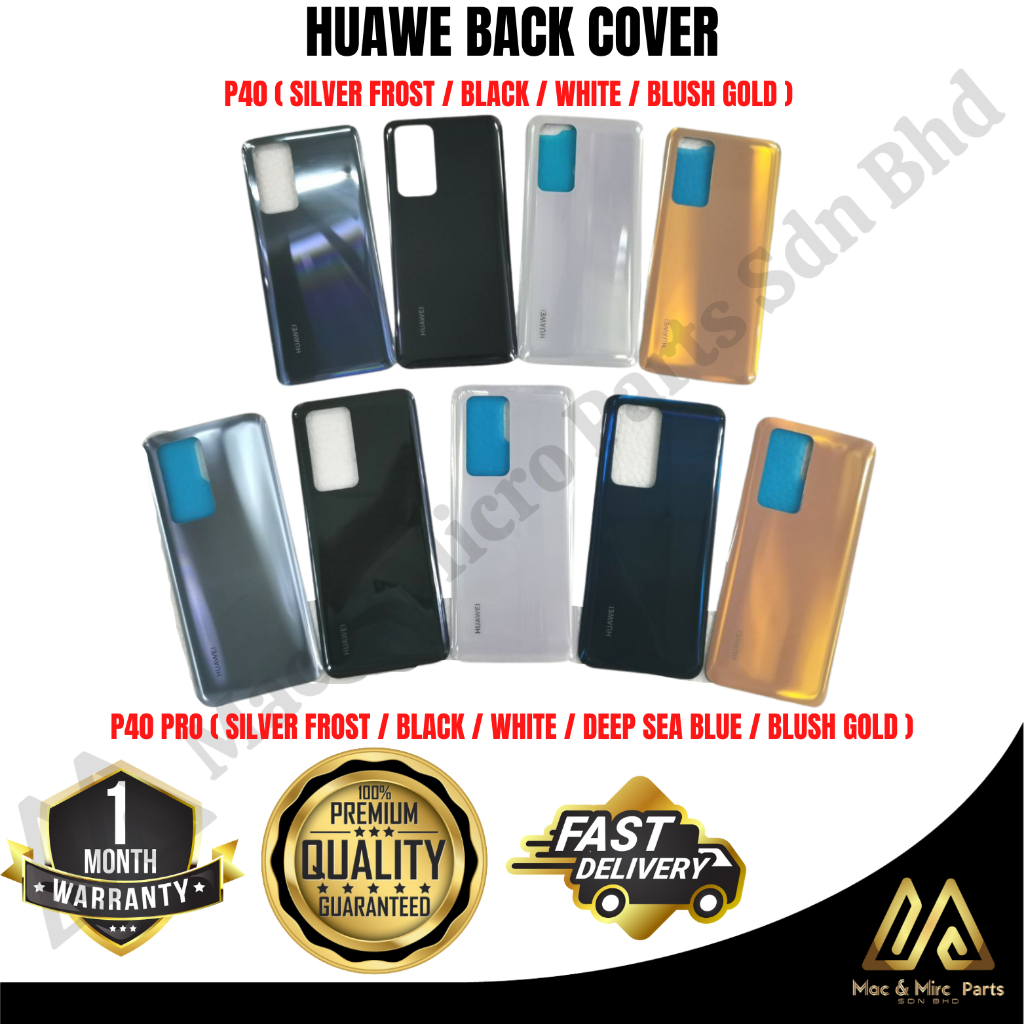 HUAWE P40 / P40 PRO BACK COVER ( READY STOCK ) | Shopee Malaysia