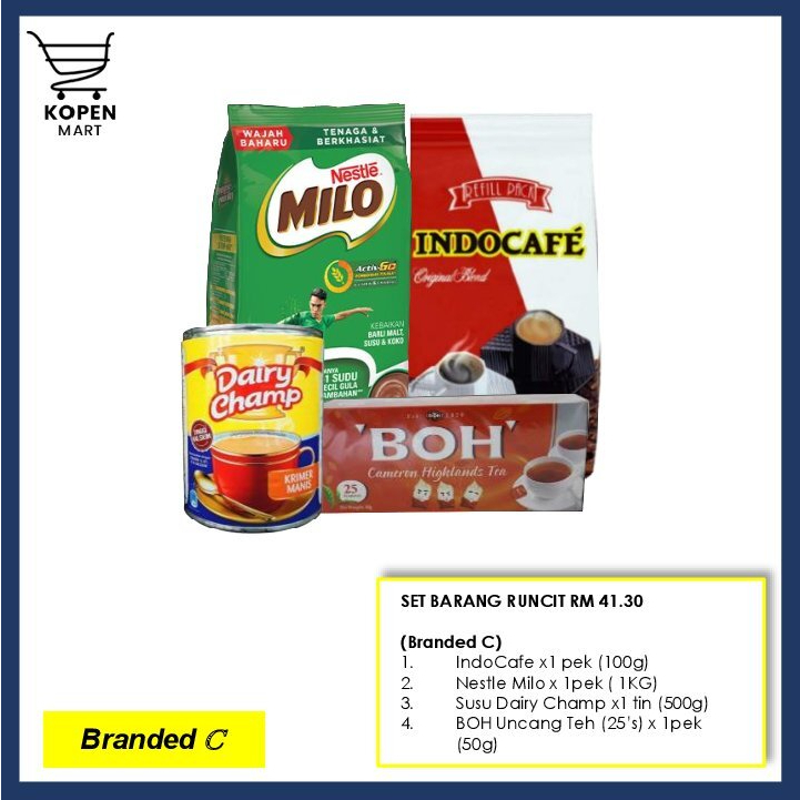 Set Barangan Runcit ( Branded C) | Shopee Malaysia