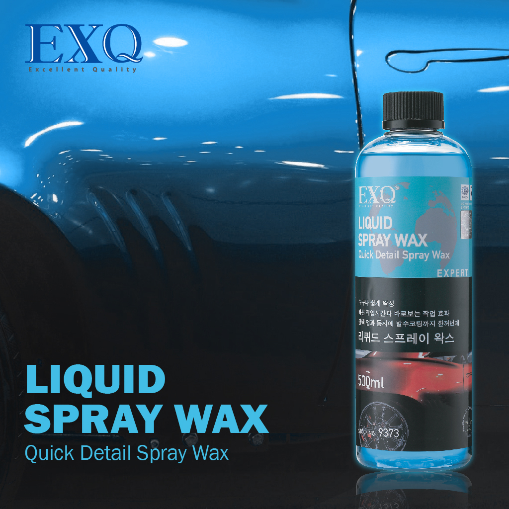 EXQ Liquid Spray Wax Expert 500ml Water Wax Coating Concentrate Spray ...