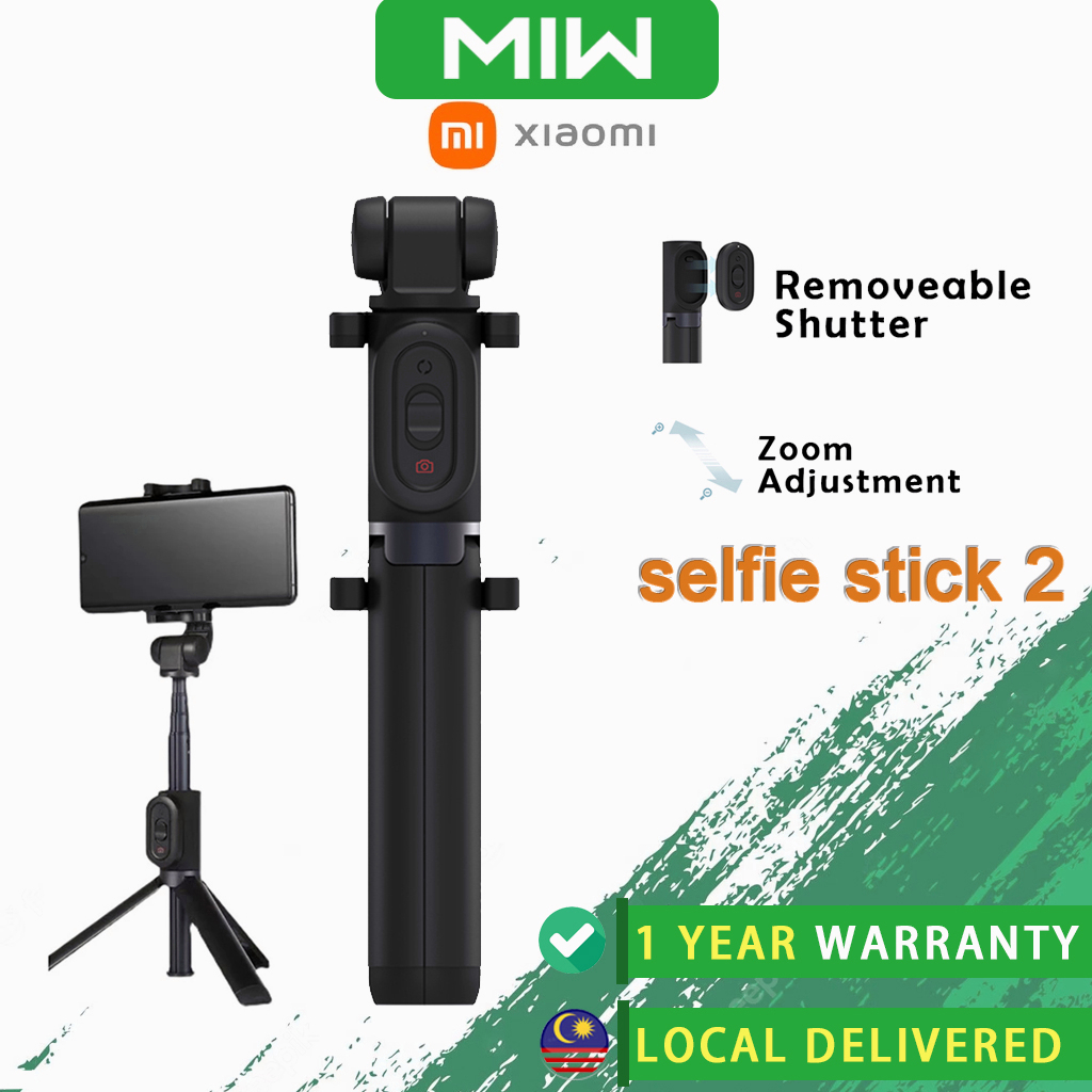 Xiaomi Mi Zoom Selfie Stick Tripod Bluetooth Wireless Remote Version 2 ...