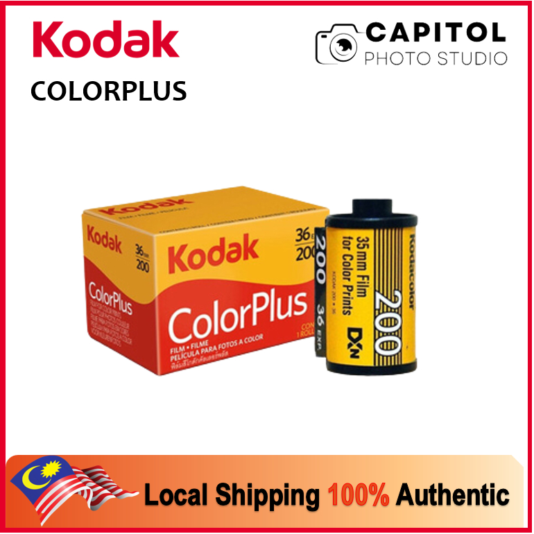 Kodak ColorPlus 200 Color Negative Film | Shopee Malaysia