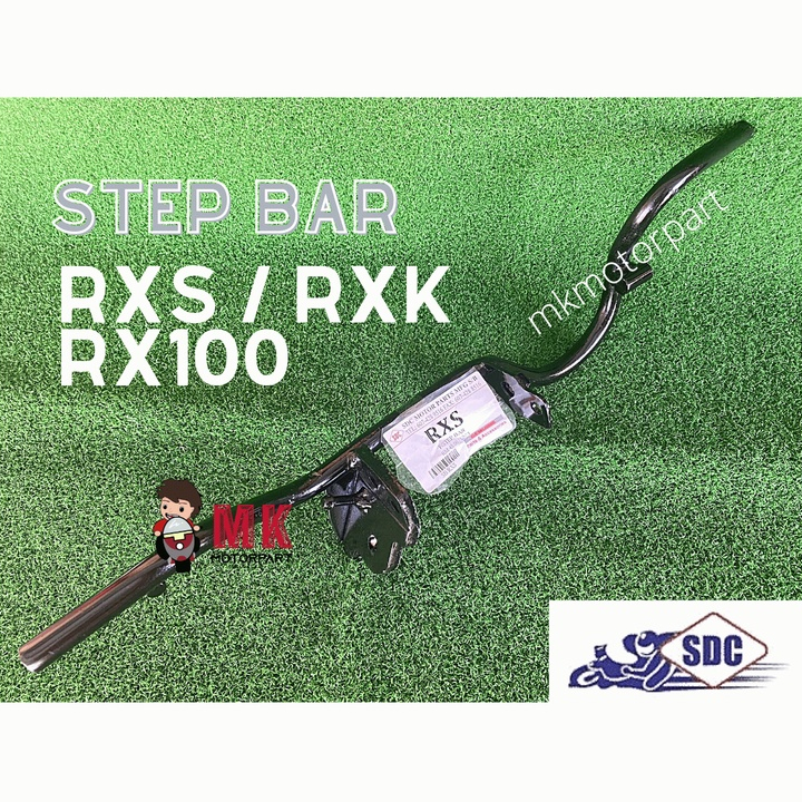 Front Step Bar Yamaha RXS / RXK / RX100 Besi Pemijak Footrest Kaki ...