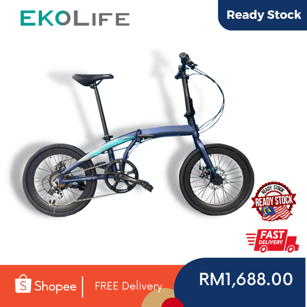 Java Zelo Folding Bicycle | Shopee Malaysia