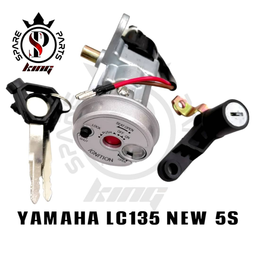 YAMAHA LC135 NEW 5 SPEED LC NEW MAIN SWITCH SET MAIN SUIS KUNCI SET ...