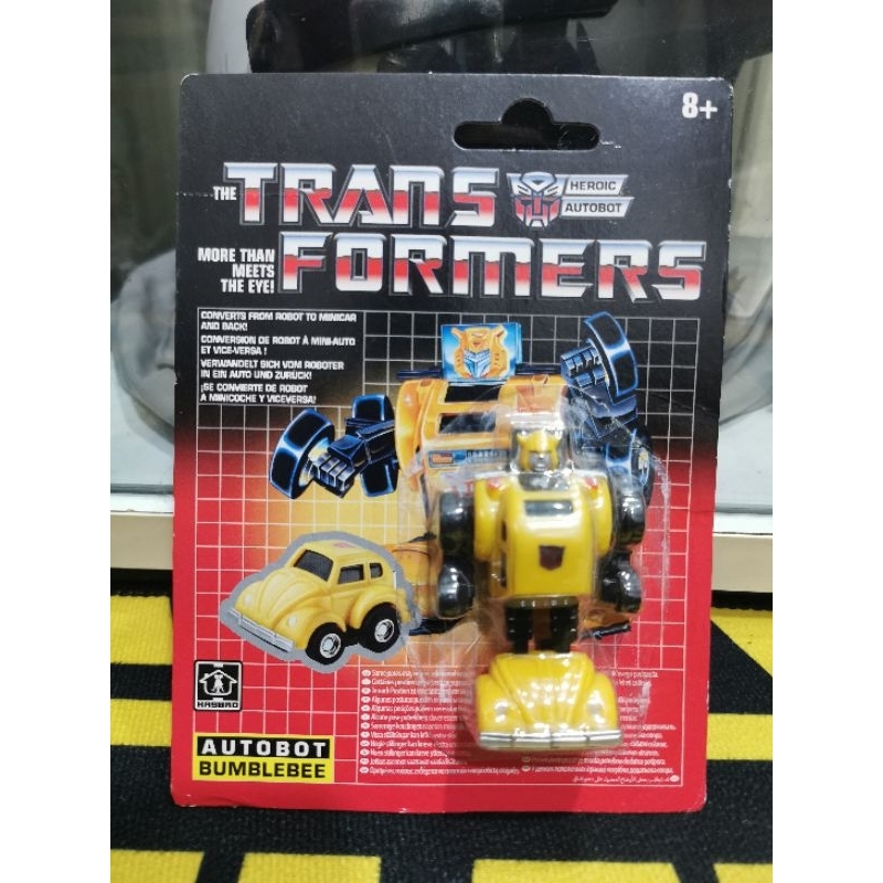 Transformers G1 Bumblebee original reissue bumper chrome | Shopee Malaysia