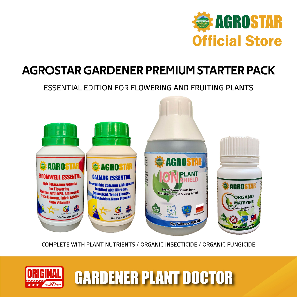 AGROSTAR Gardener Premium Complete Starter Pack Essential Edition For ...