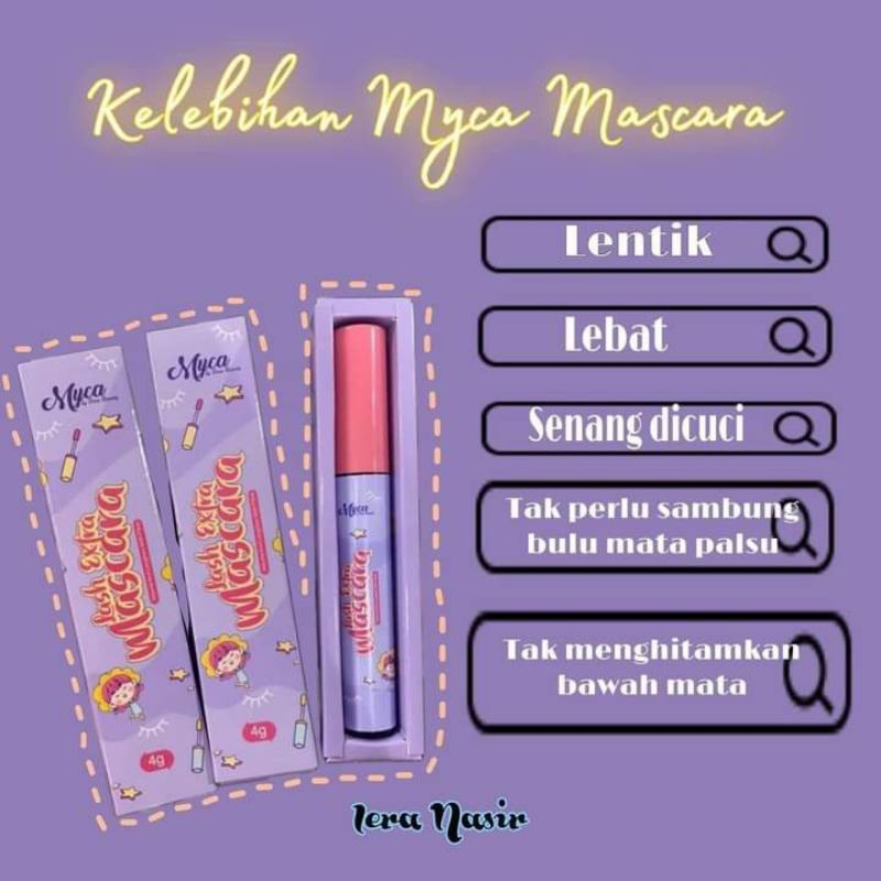 MYCA MASCARA ORI HQ MELENTIK | Shopee Malaysia
