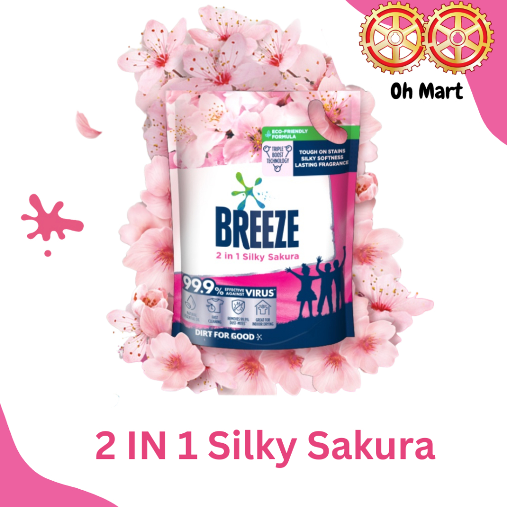 Breeze Colour Care Laundry Liquid Detergent REFILL Pack 1.5 kg | Shopee ...