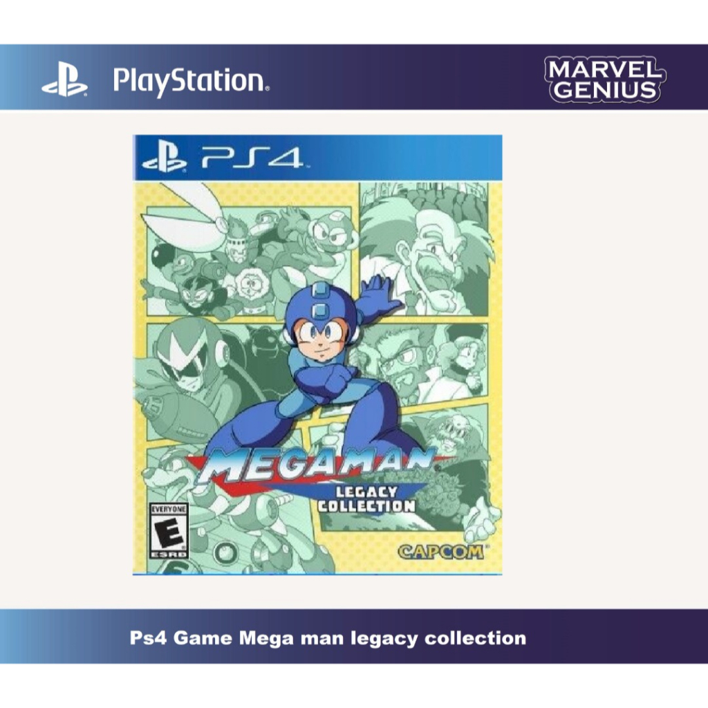 PS4 GAME MEGAMAN Mega Man Legacy Collection (ENGLISH) | Shopee Malaysia