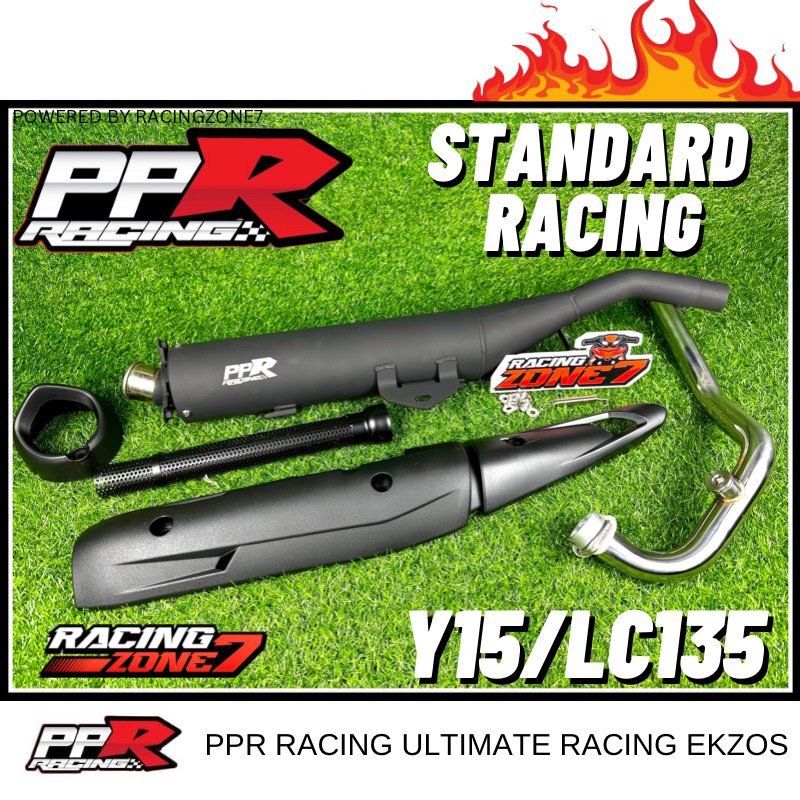PPR RACING Y15ZR LC135 STANDARD CUTTING EXHAUST PIPE/ 28/32mm/ Cutting Standard Racing ezkos ...