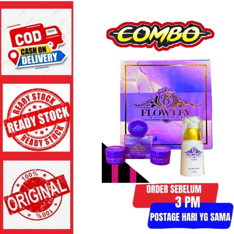 FLOWLEV + TONER 💯💯% ORIGINAL hq | Shopee Malaysia