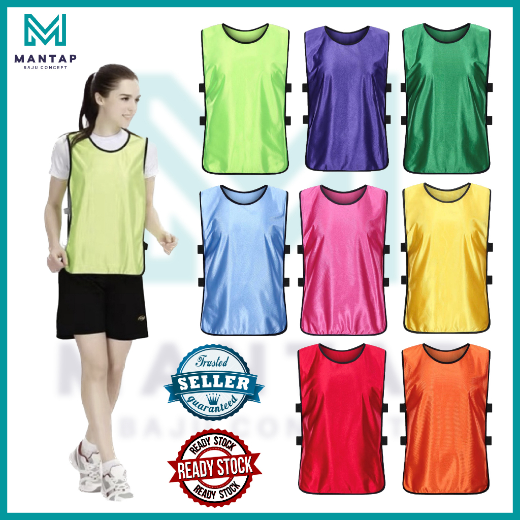 football vest Team Training Bib Vest Sports Adult/Kid FOOTBALL Soccer ...