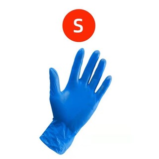 🏆(100PCS)QUALITY NITRILE Glove Blue Powder Free Thick/Sarung Tangan ...