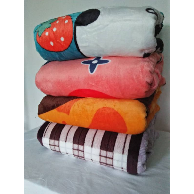 Selimut Gebu Baldu Bercorak Lembut - King Size (Ready Stock) | Shopee ...