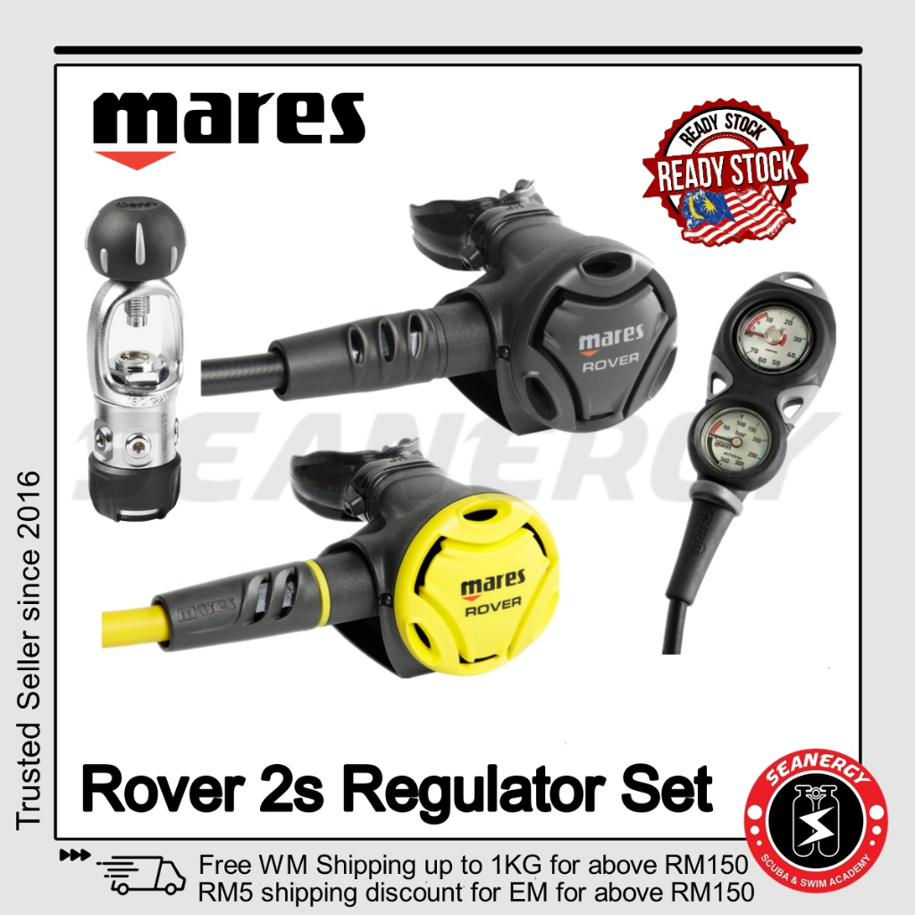 Mares Rover 2S Regulator Set for Scuba Diving Regulator | Shopee Malaysia