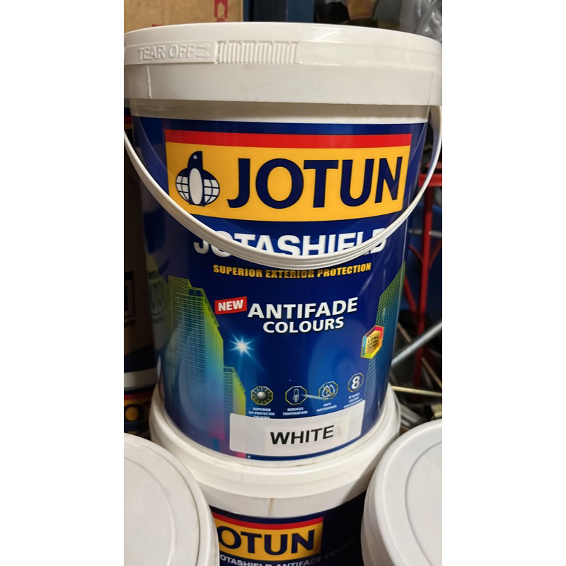 5L Jotun Jotashield Antifade Colours white | Shopee Malaysia