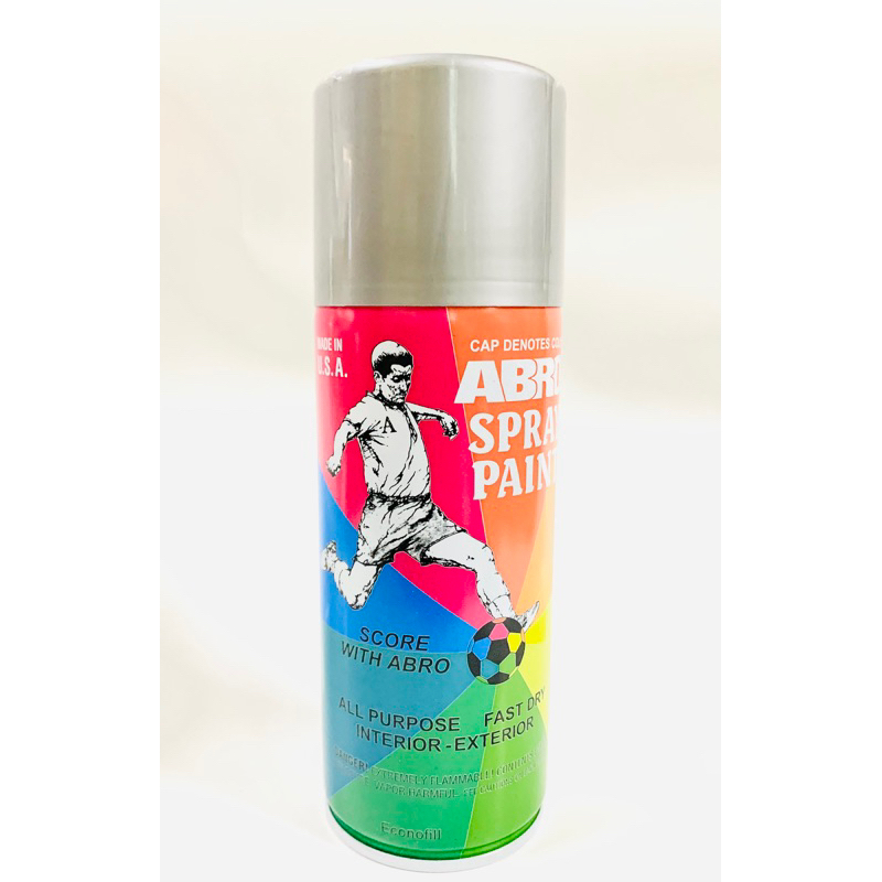 ABRO SPRAY PAINT HIGH TEMPERATURE ALUMINUM 201 - MADE IN USA | Shopee ...