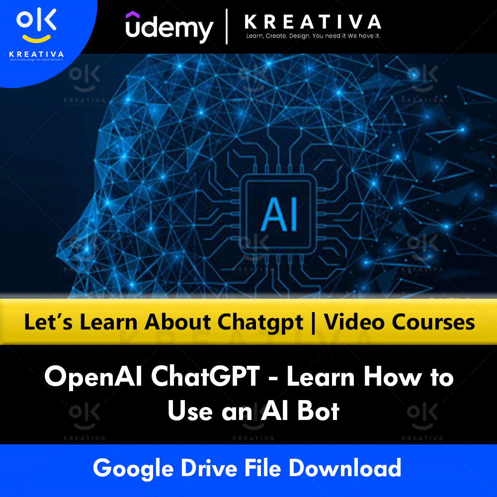 Chatgpt Video Course Openai Chatgpt Learn How To Use An Ai Bot Learn Chatgpt Shopee Malaysia