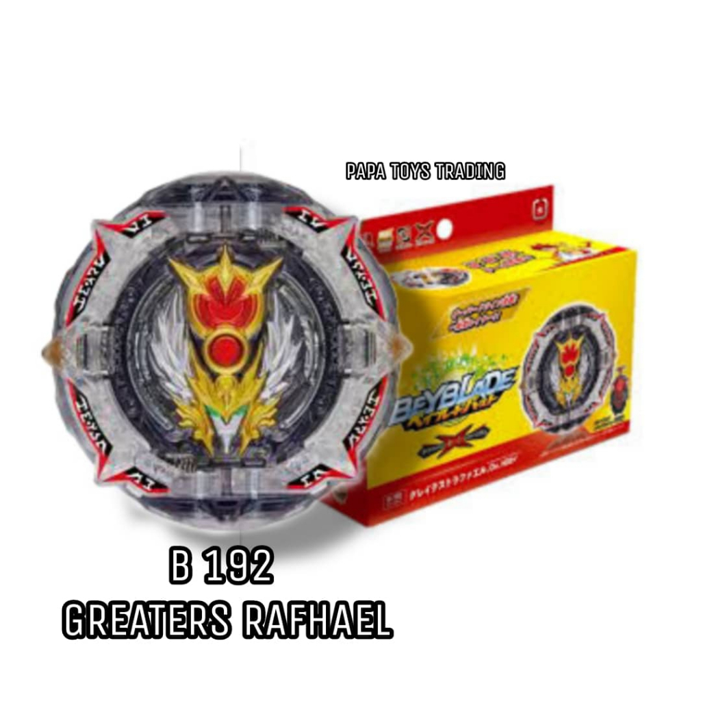 READY STOCKS !!! FLAME !Single Beyblade Burst B-192 DB Greatest Raphael ...