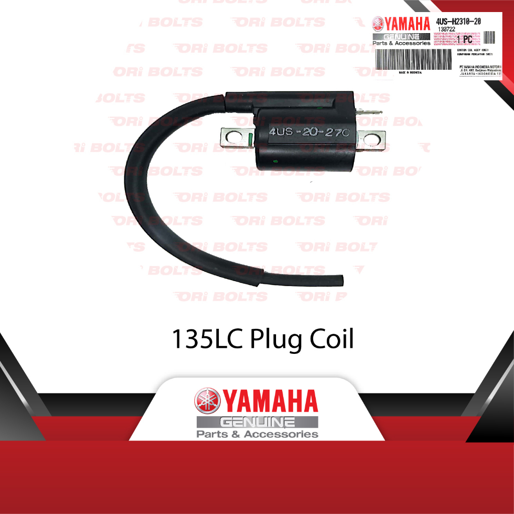 4US-H2310-20 Yamaha Original 135LC (4101) V1 V2 V3 V4 V5 V6 V7 Plug Coil Api | Shopee Malaysia